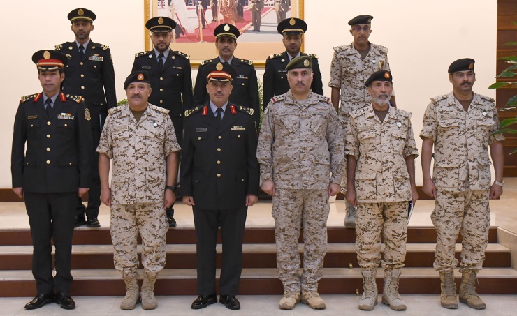 Assistant Chief-of-Staff receives Saudi National Guard delegation